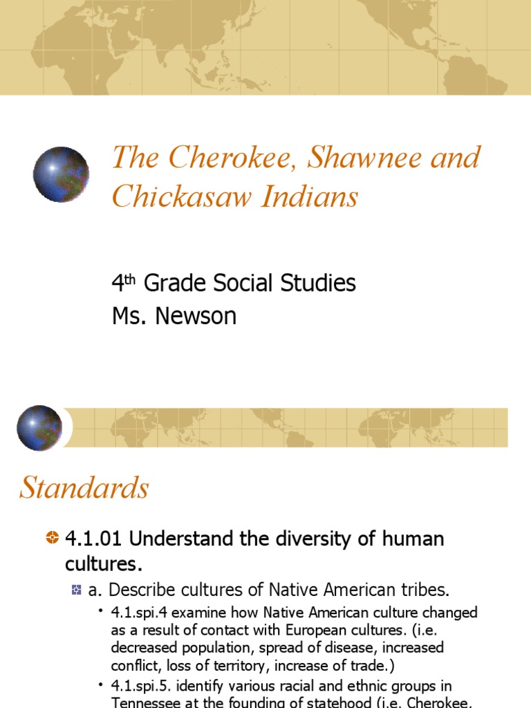 EDUC 6710 Virtual Fieldtrip - Kristy Newson - Pot | PDF | Cherokee ...