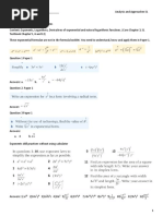 AFM Formula Final Exam Cheat Sheet | PDF | Logarithm | Arithmetic