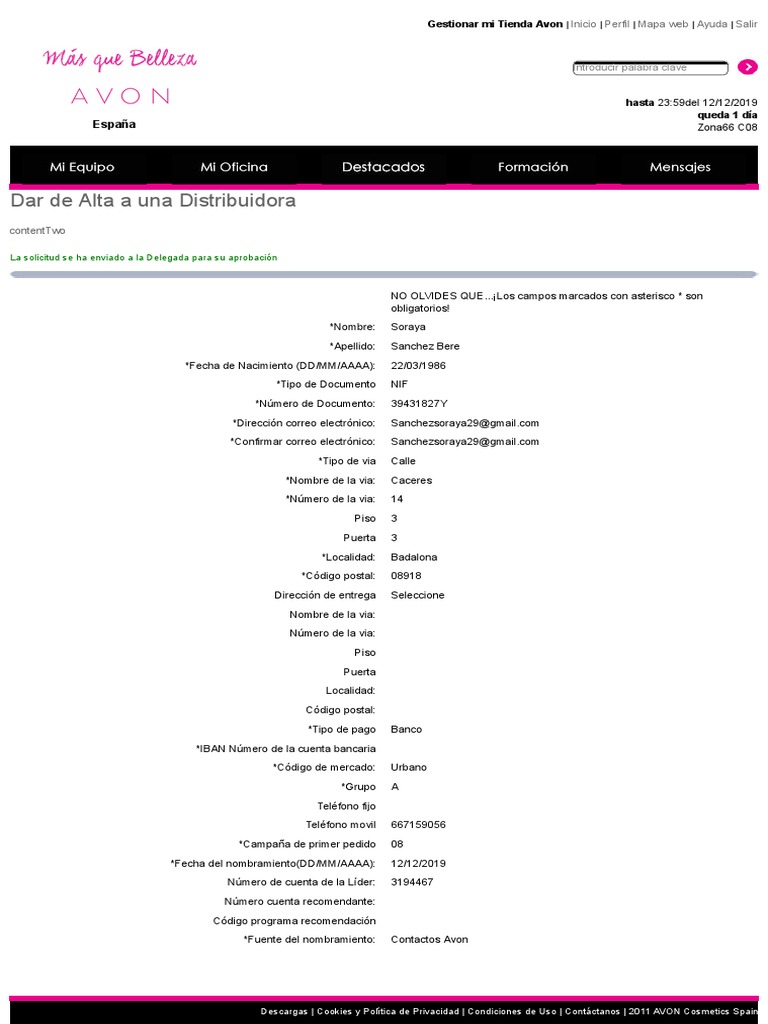 Avon Gi3 PDF | PDF | Industrias de servicio