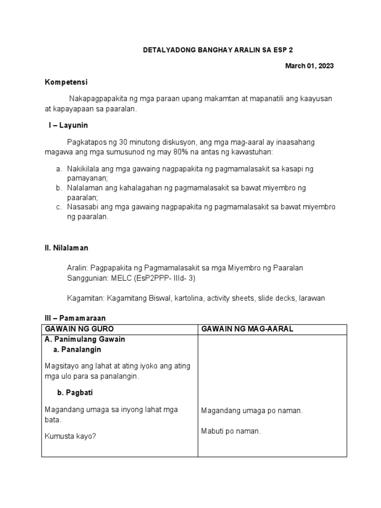 DBA - ESP - 2nd Day | PDF