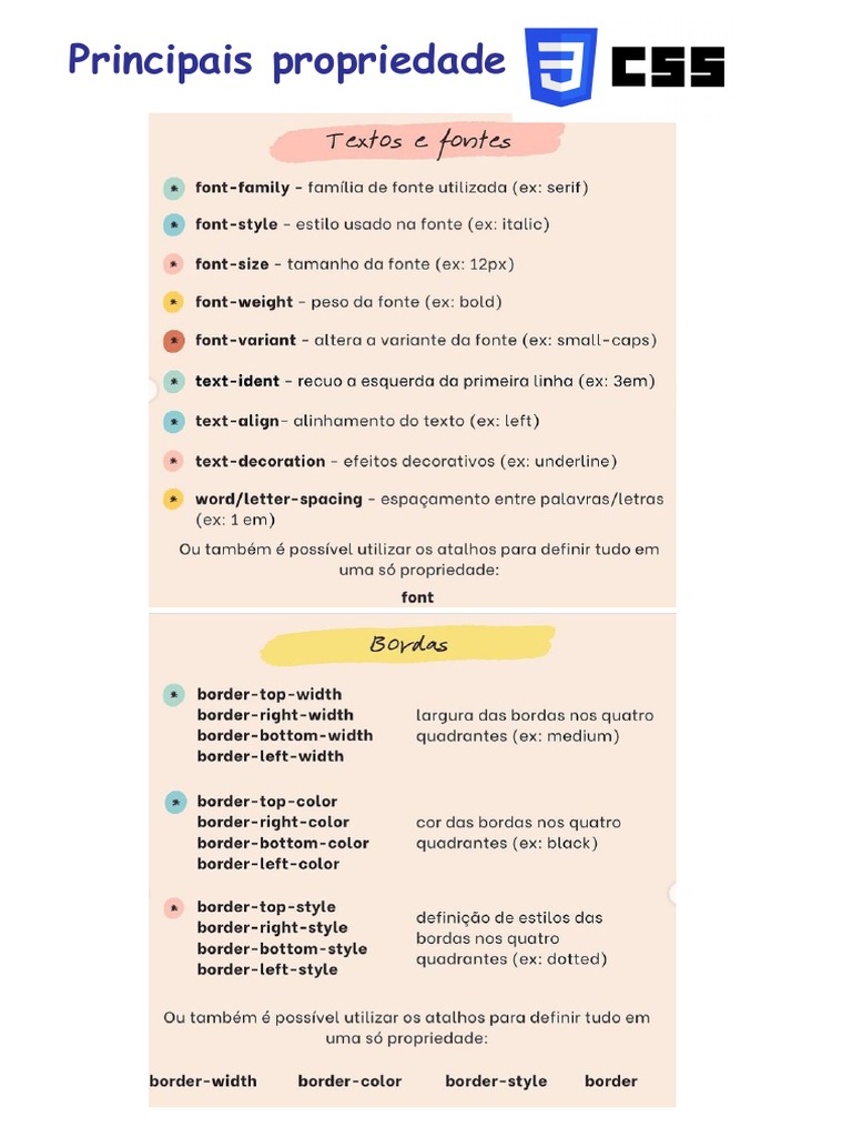 Css e HTML Tabelas PDF | PDF