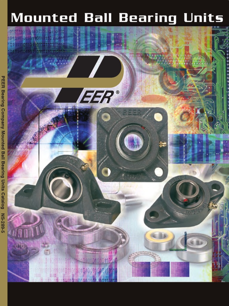 PEER Mounted Units Catalog NS-289-5 New V1 PDF | PDF | Bearing ...