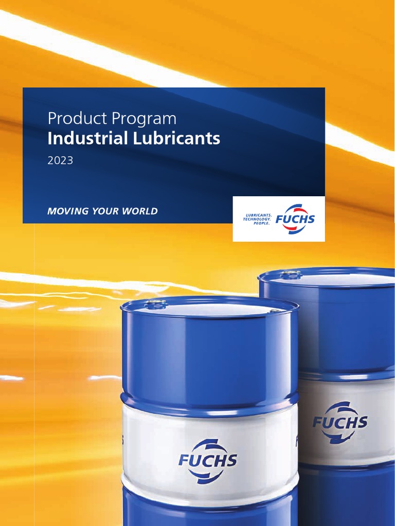 FUCHS Product Program Industrial Lubricants PDF | PDF | Lubricant ...