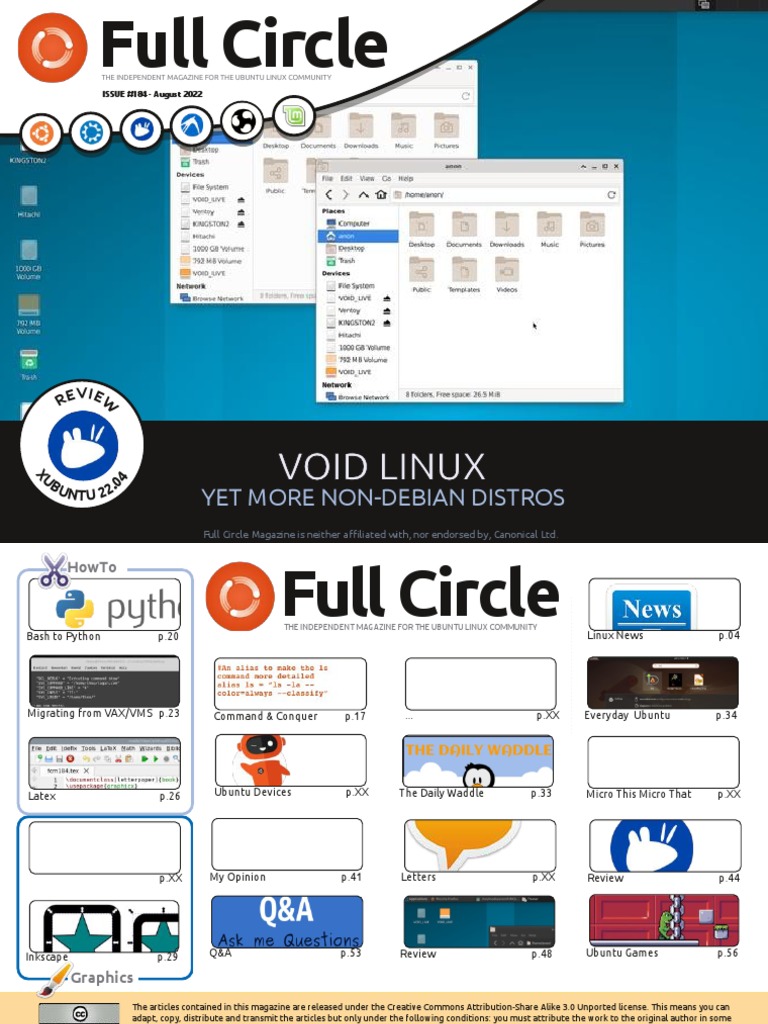 Full Circle Magazine 184 | PDF | Desktop Environment | Linux Distribution
