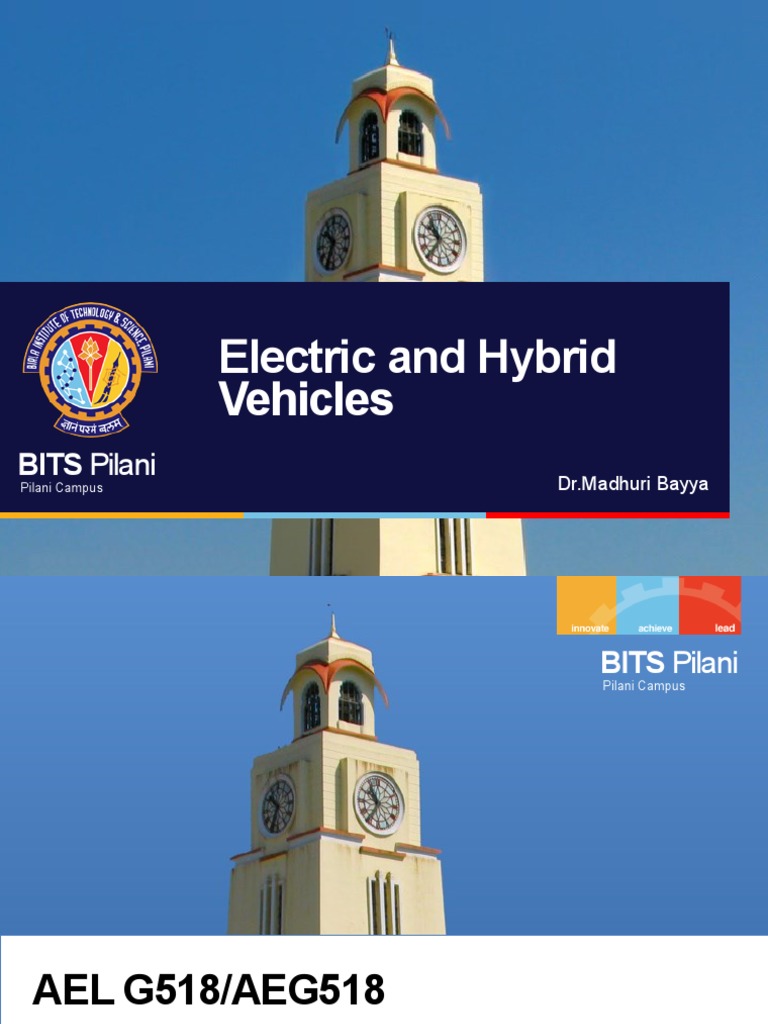 Introduction To Electric and Hybrid Vehicles | PDF | Hybrid Vehicle ...