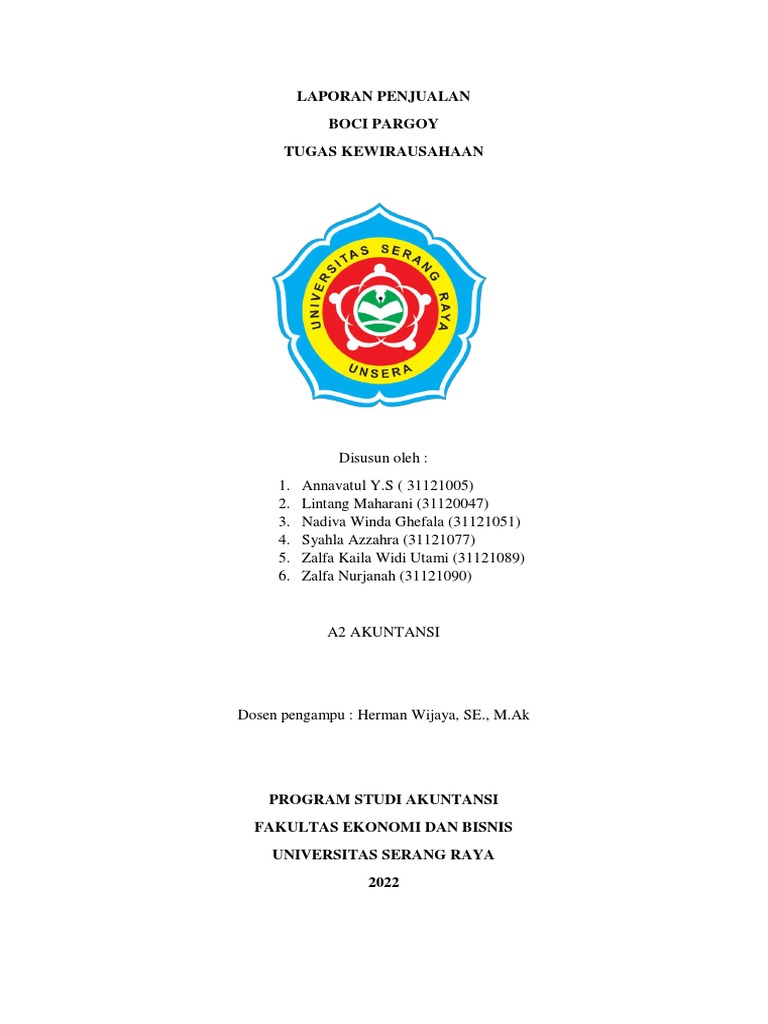 Lap - Penjualan KWU KEL 2 PDF | PDF