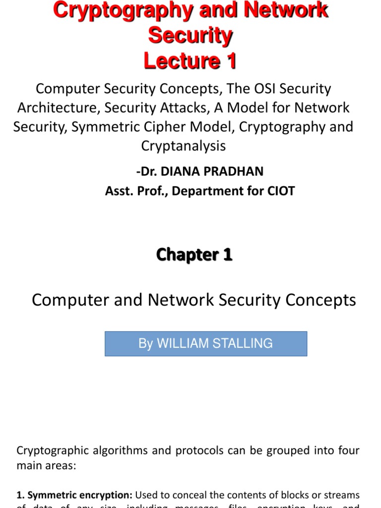 CNS 01 PDF | PDF | Cryptography | Information Security