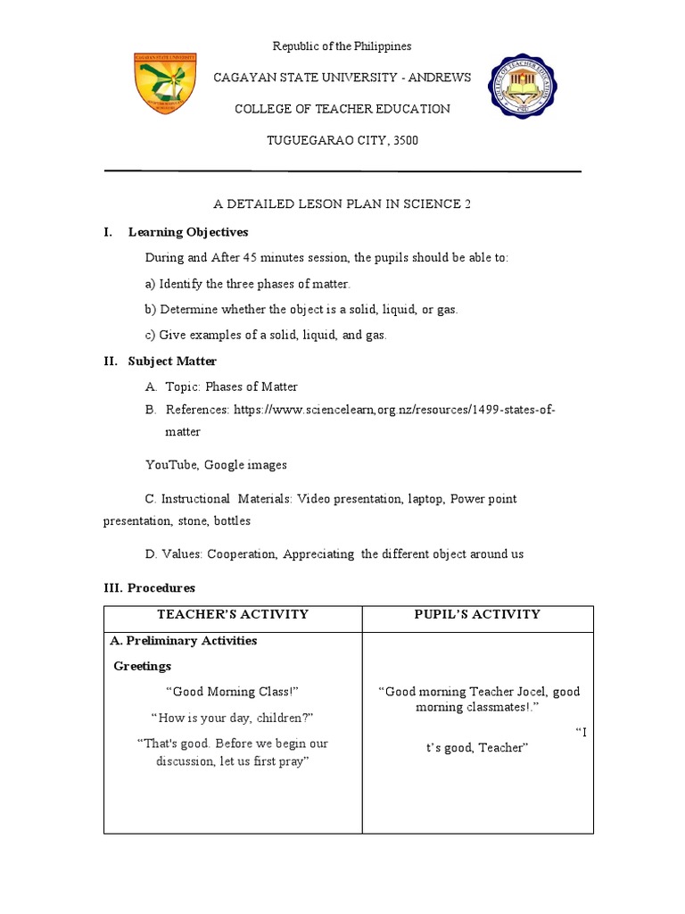 Phases of Matter | Download Free PDF | Liquids | Gases