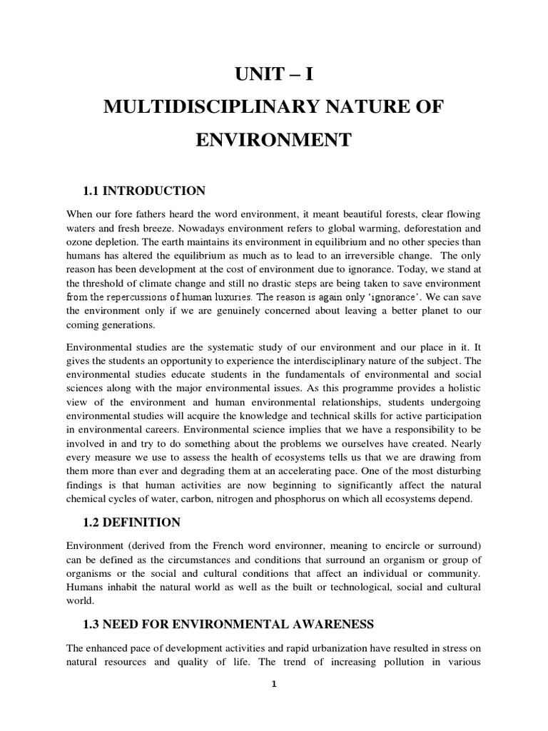 Fundamentals of Environmental Studies PDF | Download Free PDF | Forests ...