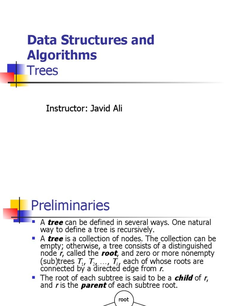 The Tree ADT | Download Free PDF | Algorithms And Data Structures | Computer Programming