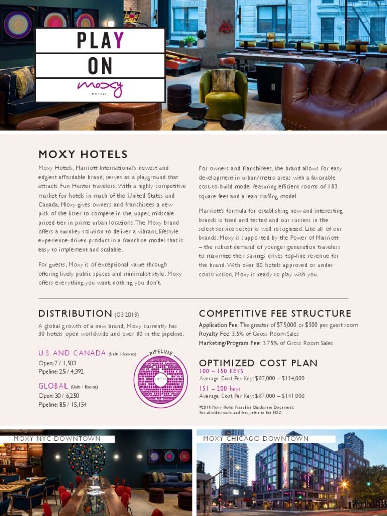 Play On Moxy | PDF | Franchising | Elevator