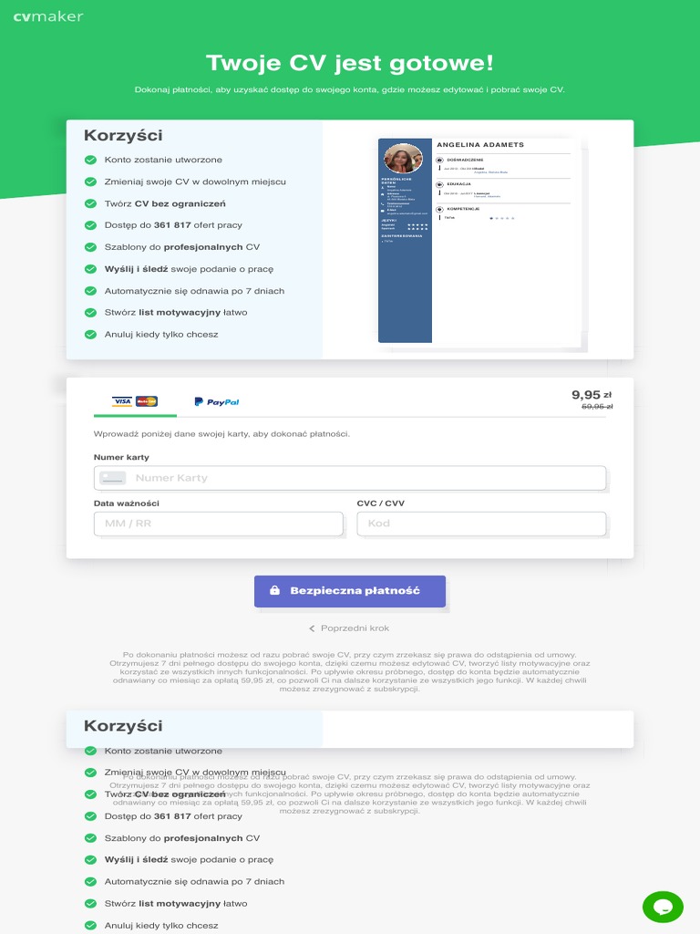 Cvmaker - PL 2 | PDF
