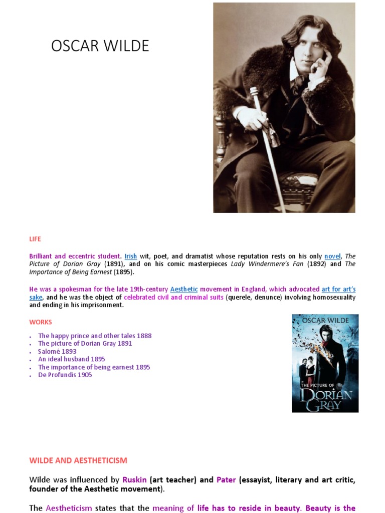 OSCAR WILDE - The Picture of Dorian Gray PDF | PDF | The Picture Of ...