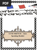 AQA French GCSE Speaking Photo Cards | PDF