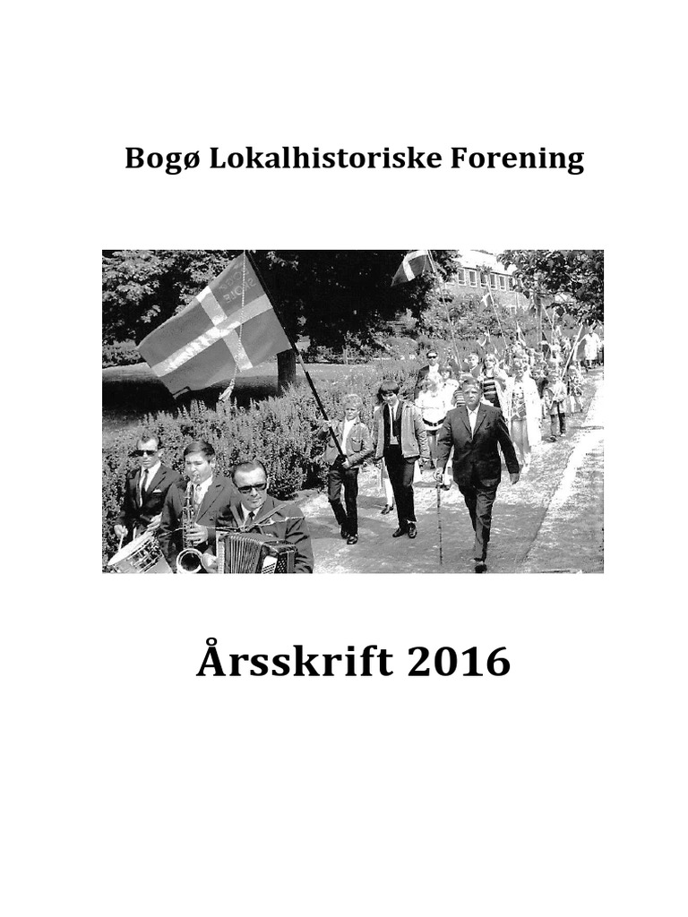 Årsskrift 2016 Bogø Lokalhistoriske Forening - Digital Edition | PDF
