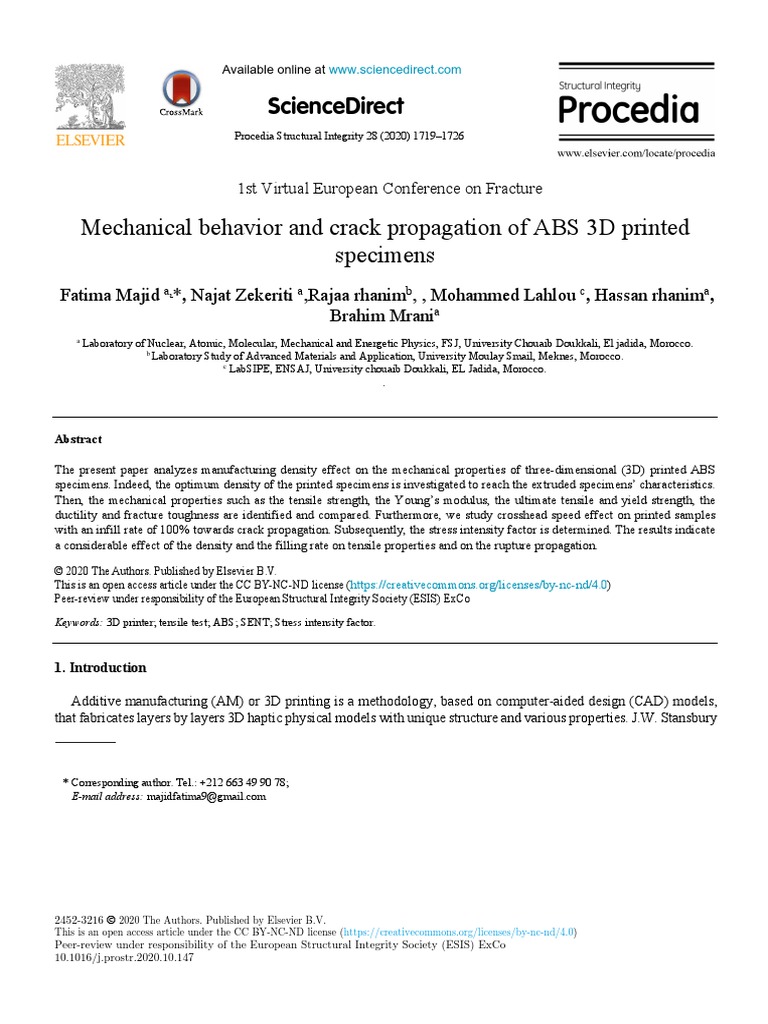 Abs Fracture | PDF | Fracture | Materials