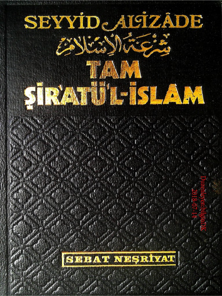 Seyyid Alizade - Tam Siratul Islam (Bilgindk) PDF | PDF