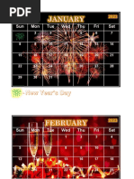 Mud Up Calendar - 2017 | PDF