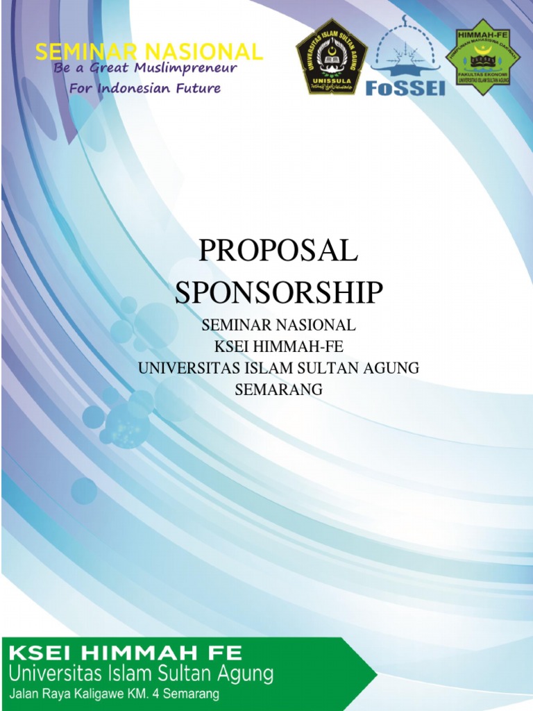 Proposal Seminar Nasional PDF | PDF