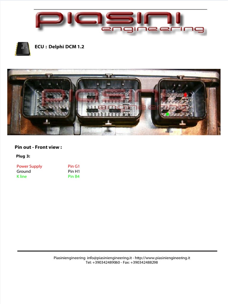 Dokumen - Tips - Instruction Delphi dcm12 PDF | PDF