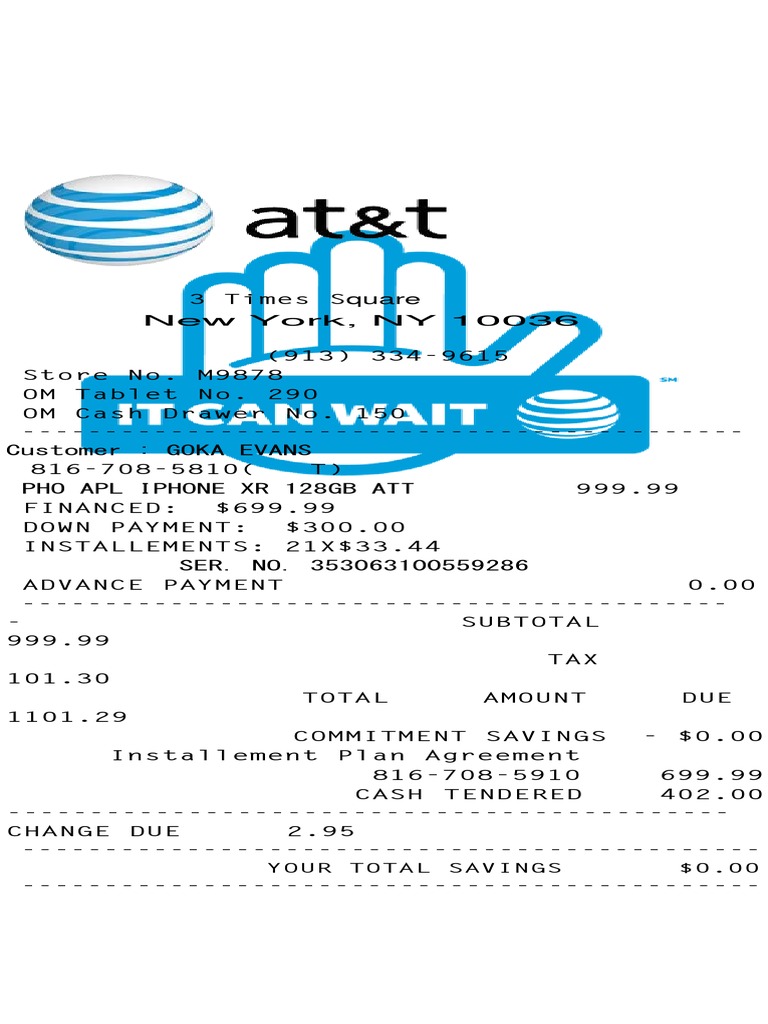 Att Mobility LLC Goka Evans | PDF