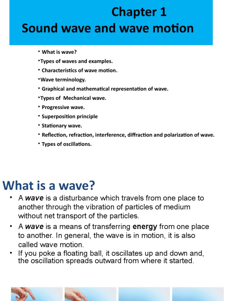 Understanding Wave Motion: A Comprehensive Look at Wave Characteristics, Types, Representations ...