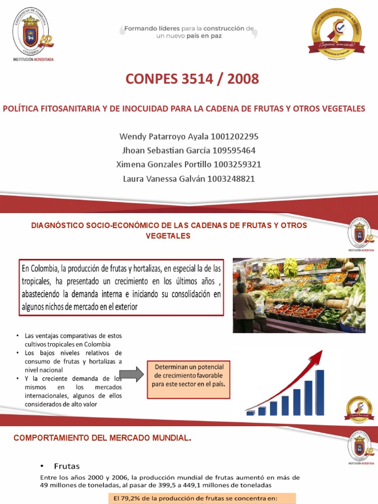 Conpes 3514 | PDF