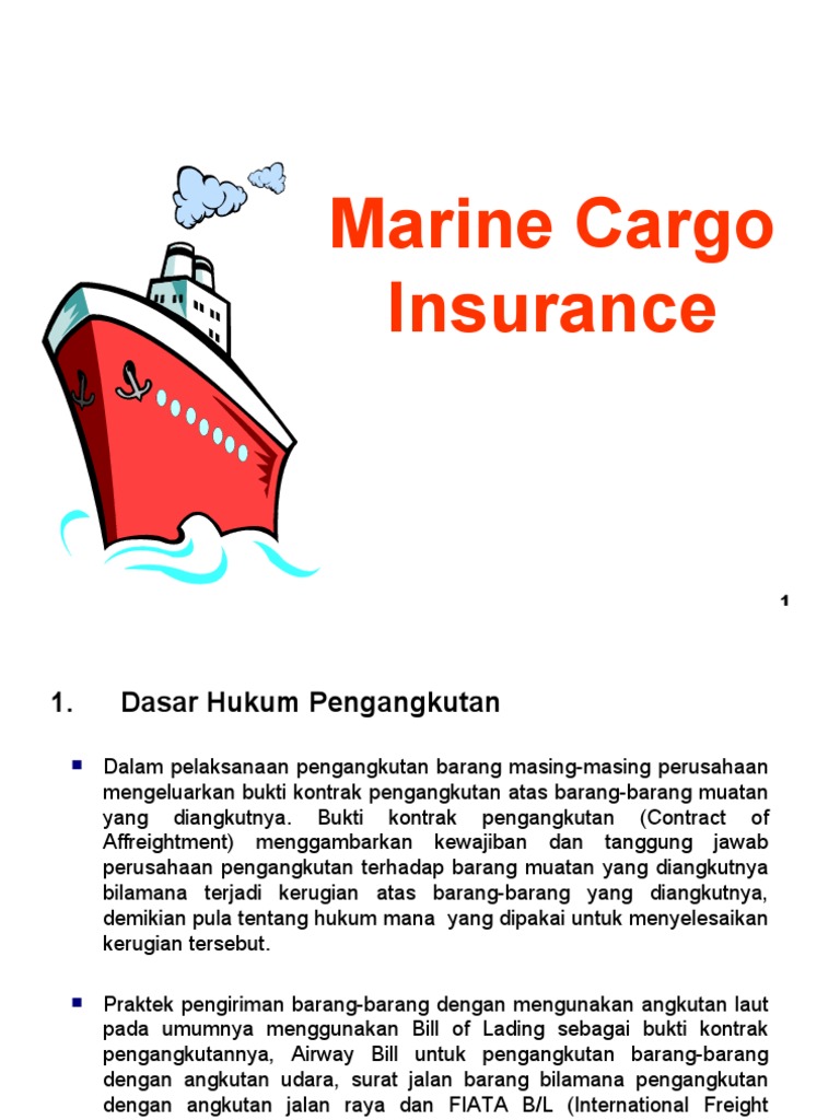 Marine-ICC Cargo 1.1.82 | PDF