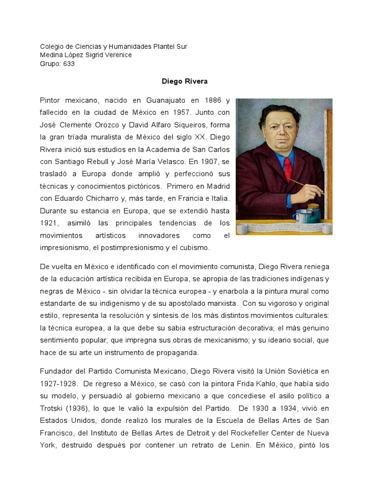 Diego Rivera Fil | PDF | México