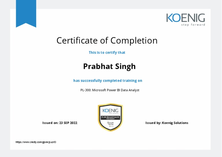 PL 300 Microsoft Power BI Data Analyst Badge20221004-46-1f3469z | PDF