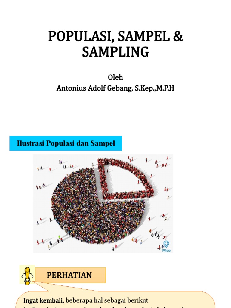 Populasi, Sampel Dan Sampling | PDF