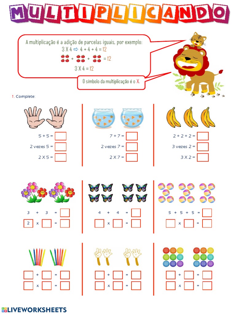 Actividad Tablas de Multiplicar | PDF | Matemática | Aritmética