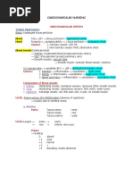 Cardiovascular Nursing Study Guide | PDF | Heart Valve | Heart
