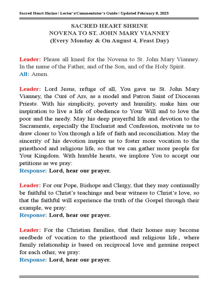 Novena To Our Mother of Perpetual Help | PDF | Prayer | Jesus