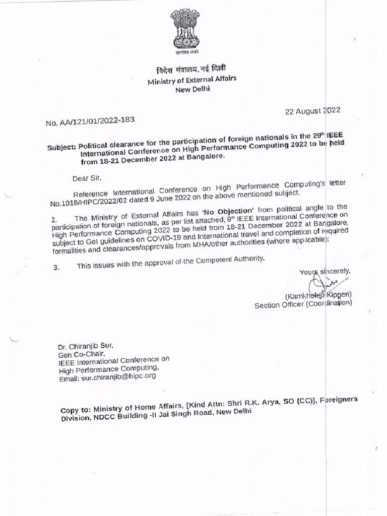 Conf Approval Mea and Mha - RS | PDF