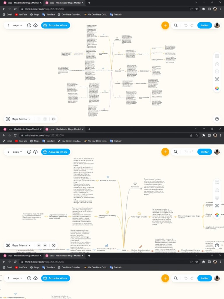 Mapa Mental de Las CEPs | PDF