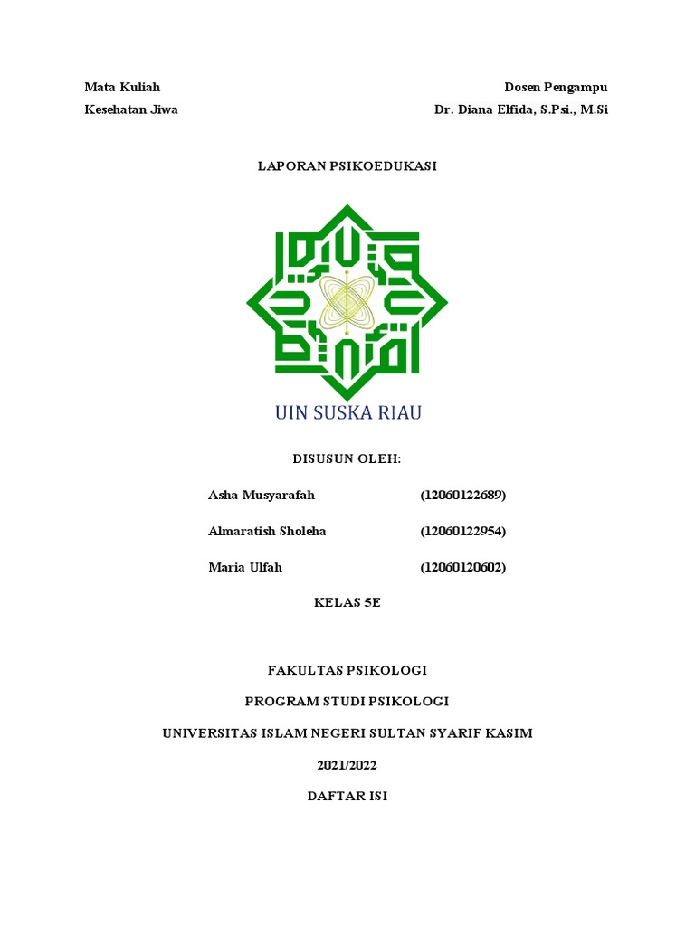 Kel.4 - Psikoedukasi Positive Self Talk | PDF