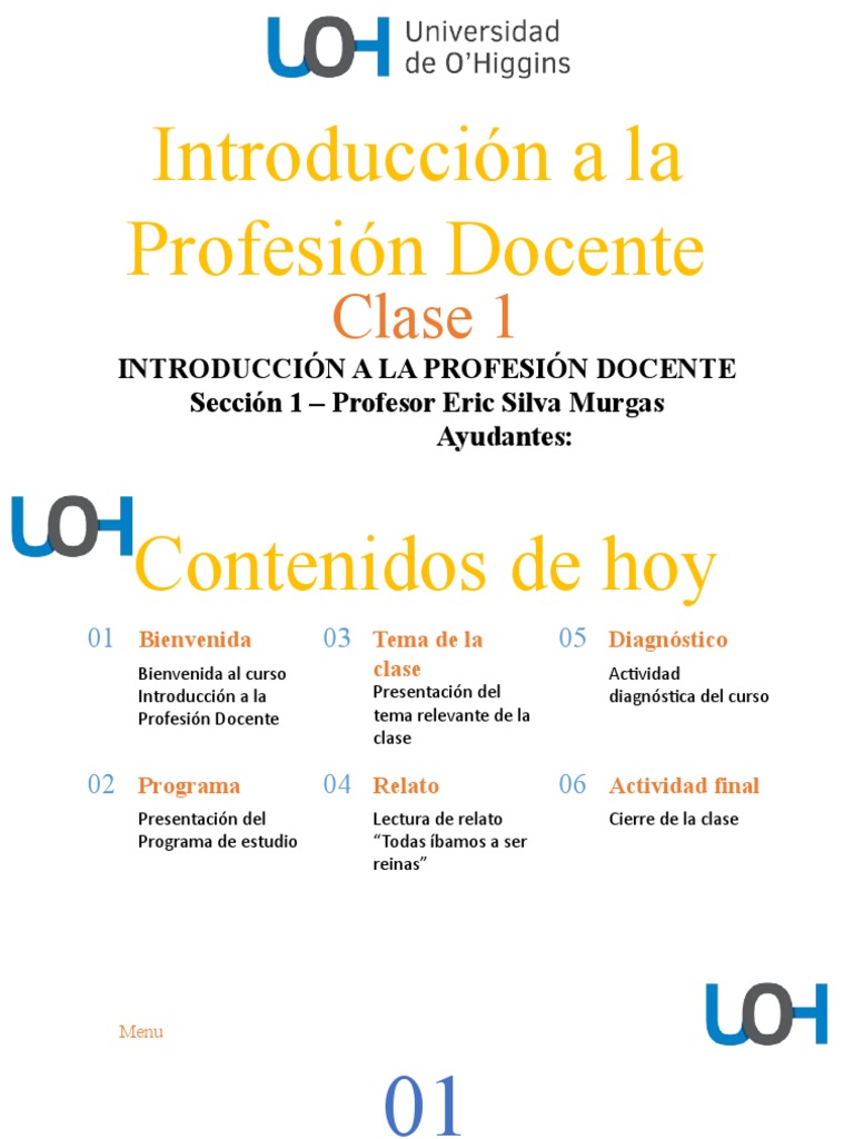 Ipd Clase 1 2023 | PDF | Maestros | Evaluación