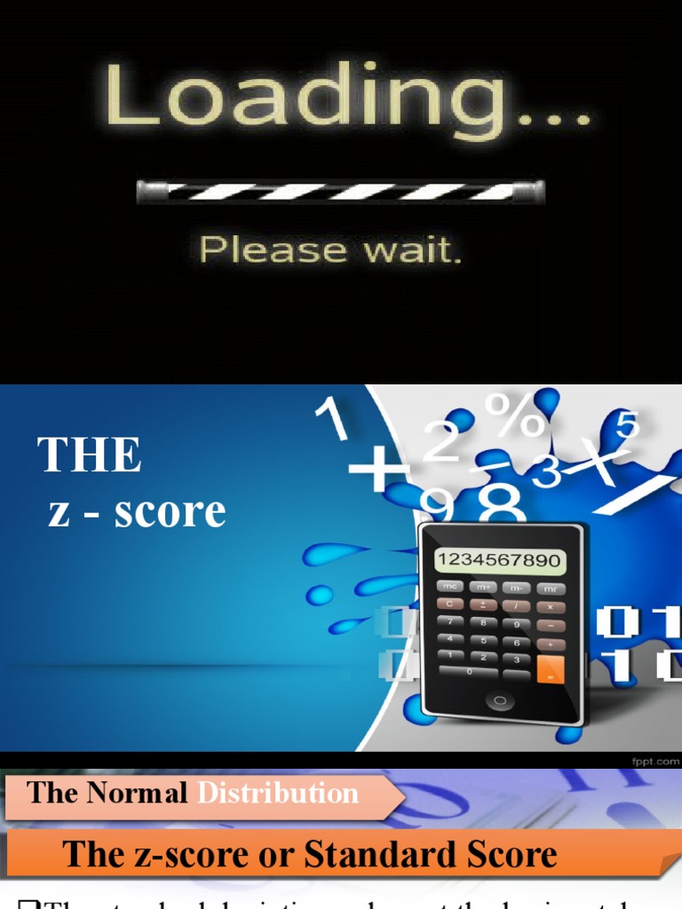 07 Z-Score | PDF | Standard Score | Standard Deviation