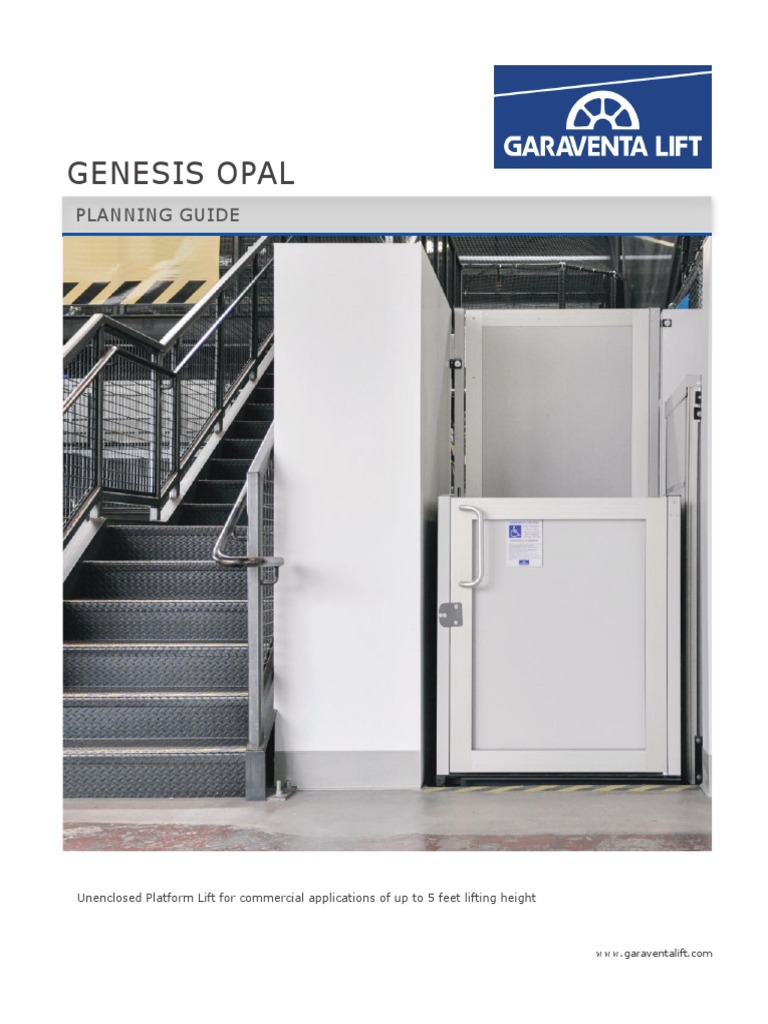 Genesis Opal DP Planning Guide | PDF | Elevator | Switch