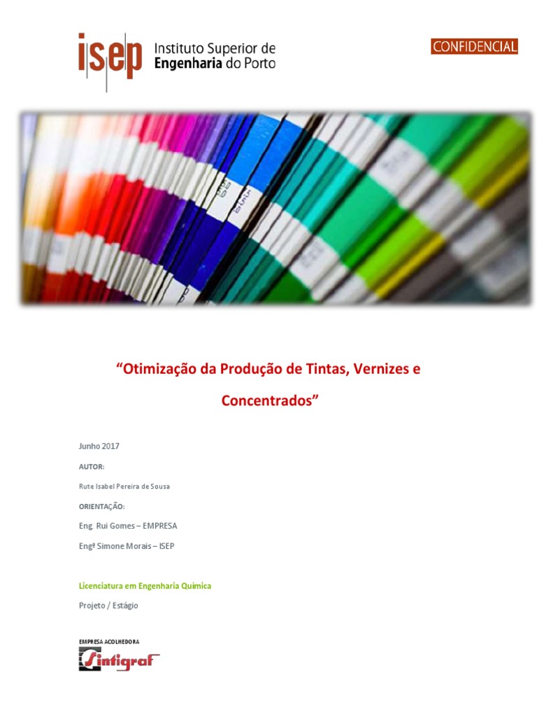 Tintas | PDF | Tinta | Materiais
