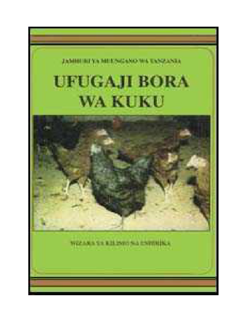 Ufugaji Bora Wa Kuku | PDF
