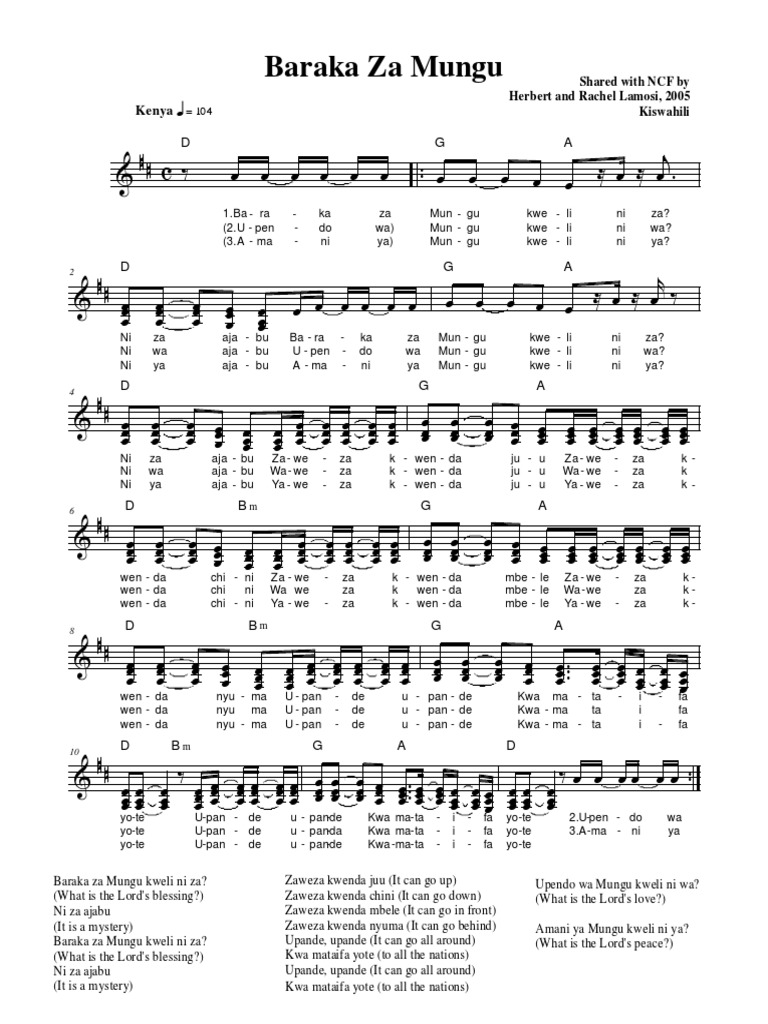 Baraka Za Mungu | PDF