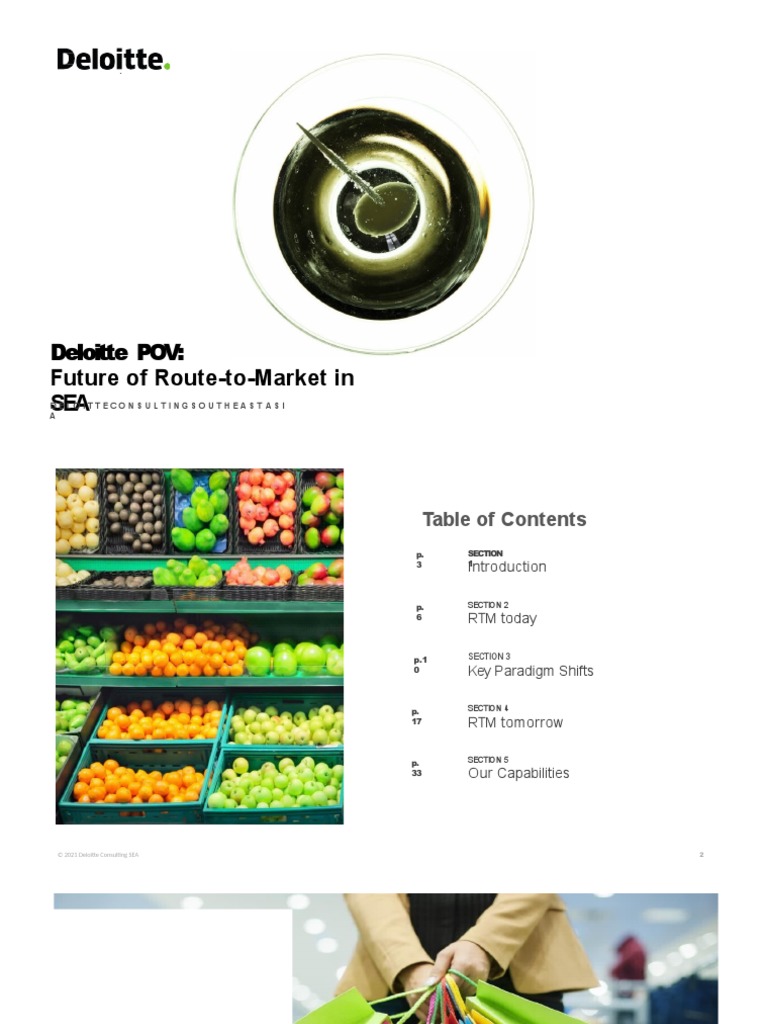 Deloitte POV:: Future of Route-to-Market in SEA | PDF | Retail | Sales