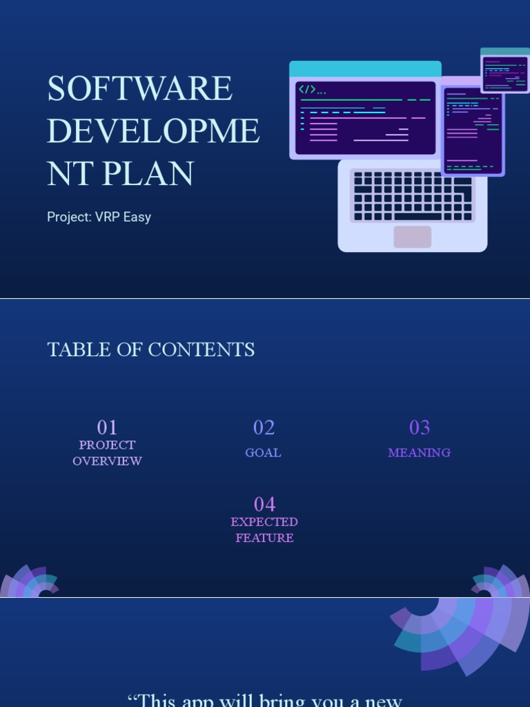 Software Development Plan | PDF