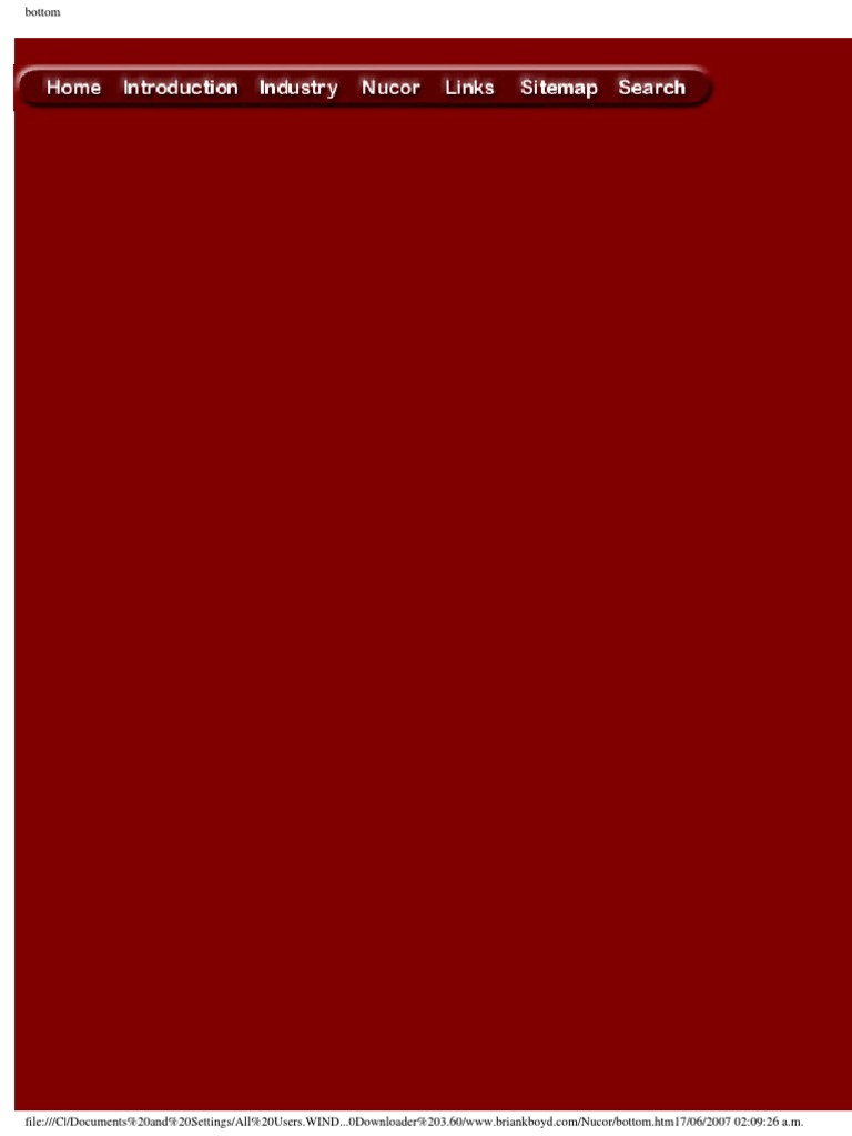 Nucor PDF | Download Free PDF | Steel Mill | Steel