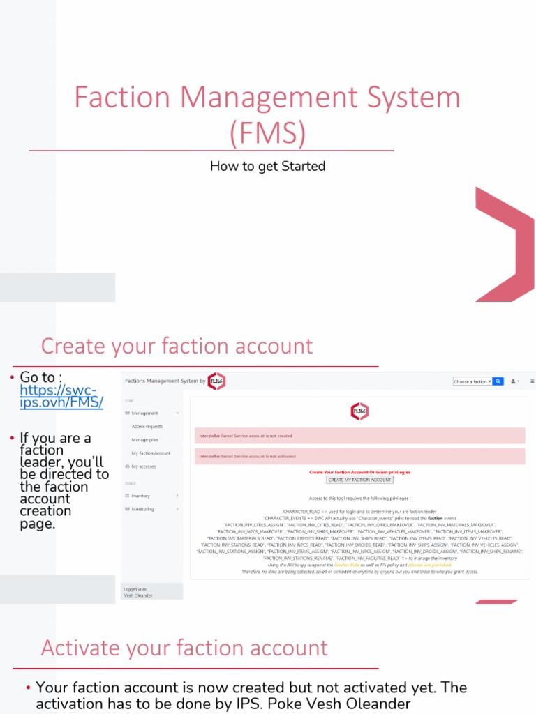 Fms Get Started | PDF