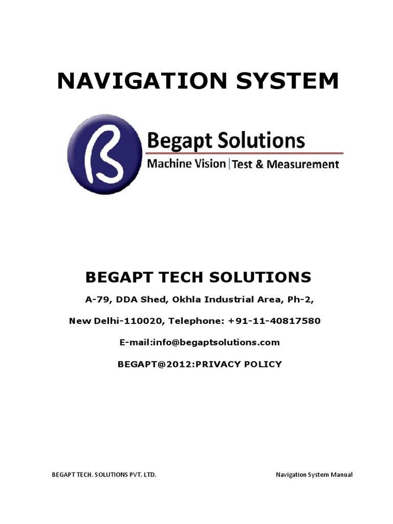 Navigation System Manual | PDF | Installation (Computer Programs ...