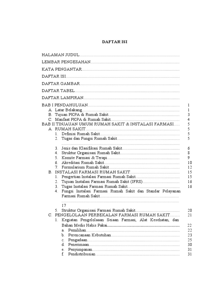 DAFTAR ISI Edit | PDF