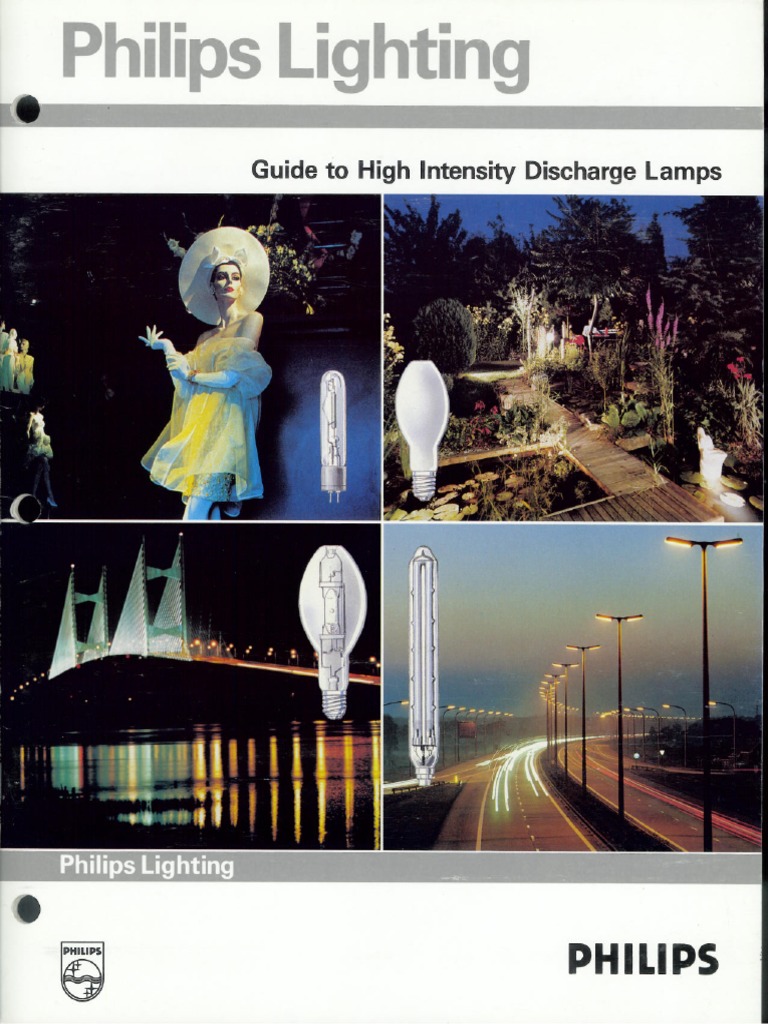 Philips Guide To High Intensity Discharge Lamps Brochure 8-91 | PDF